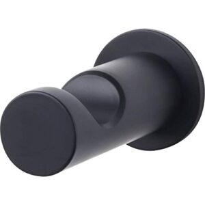 top knobs hop1blk hopewell towel hook in matte black