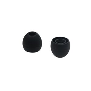 ALXCD Eartips for CX200 CX 300 Earbud, SML 3 Sizes 6 Pairs Silicone Replacement Ear Tips Ear Adapter Set, Fit for Earphone CX200 CX 3.00 CX 300 II [Black](6 Pair)