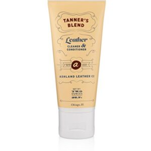 Tanner's Blend - Leather Cleaner & Conditioner Made for Horween & Genuine Real Quality Leather Bags Shoes Furniture Cars Wallets Purses (2oz)