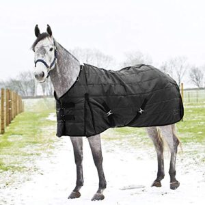 Horze Nevada Medium Weight Stable Blanket 200g - Black - 69 in