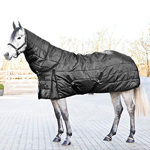 Horze Nevada Medium Weight Stable Blanket 200g - Black - 69 in