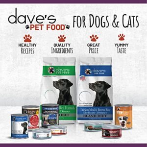 Dave's Pet Food Grain Free Wet Cat Food (Shredded Fisherman Stew), Made in Canada Naturally Healthy Canned Cat Food, Added Vitamins & Minerals, Wheat & Gluten-Free, GMO-Free, 5.5 oz (Case of 24)