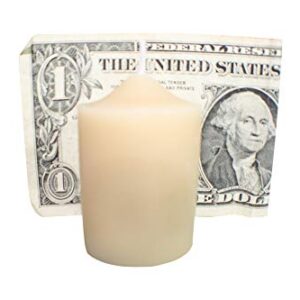 Enlightened Ambience Lavender Herb Scented Ivory Votive Candles 10 Pack