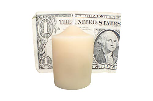 Enlightened Ambience Lavender Herb Scented Ivory Votive Candles 10 Pack