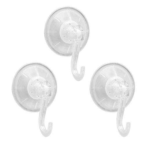 Kenney Suction Cup Hooks, Clear