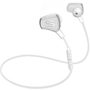 Soul Electronics Bluetooth Wireless Impact High Efficiency Earphones, White (SI08WH)