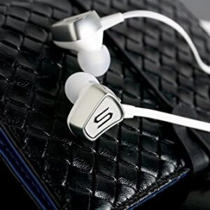 Soul Electronics Bluetooth Wireless Impact High Efficiency Earphones, White (SI08WH)