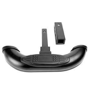 dnamotoring hitst-bk class ii/iii hitch step bar,black