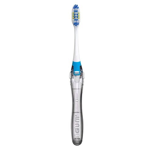 GUM Travel Toothbrush Soft, 2 Count