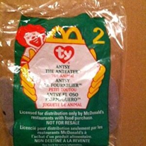 Ty Beanie, 1999 Factory Sealed, #2 Antsy the Anteater - McDonalds Happy Meal .HN#GG_634T6344 G134548TY70415