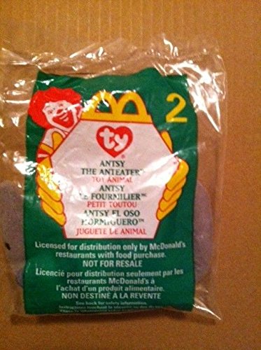 Ty Beanie, 1999 Factory Sealed, #2 Antsy the Anteater - McDonalds Happy Meal .HN#GG_634T6344 G134548TY70415