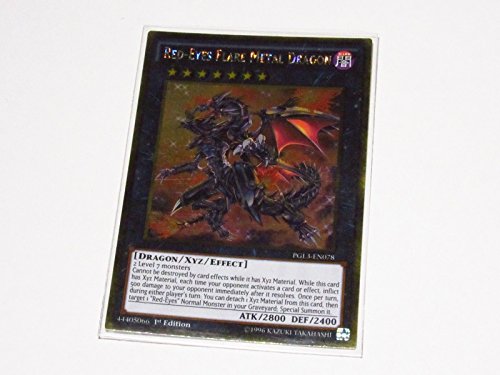 Yu-Gi-Oh! Red Eyes Flare Metal Dragon x1 PGL3-EN078 Mint .HN#GG_634T6344 G134548TY33428