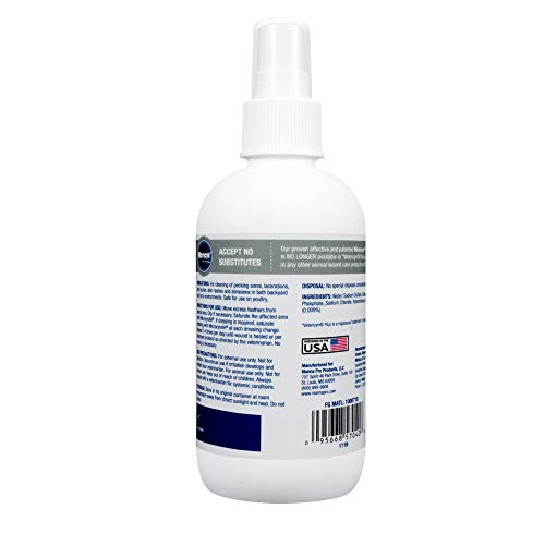 Manna Pro MicrocynAH Poultry Wound & Skin Care Liquid, 8 oz