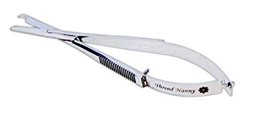 Snip a Stitch 4.5 Inch EZ Snips (4.5in) Embroidery Sewing Spring Action Scissors from ThreadNanny