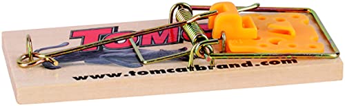 Tomcat 373312 Wooden Mouse Trap (1 Case of 48 Traps)