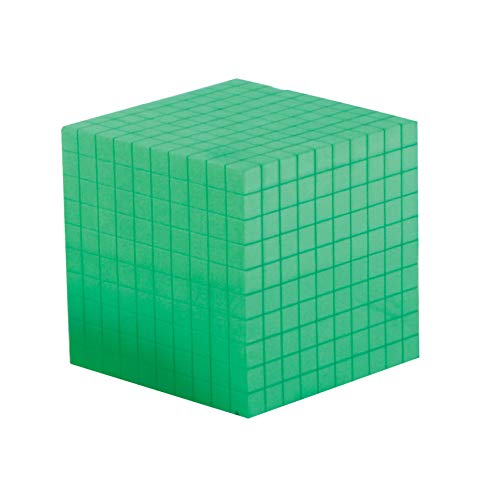 hand2mind 1 Block, Plastic Green Base Ten Cubes, Place Value Manipulatives, Base 10 Blocks, Counting Manipulatives, Math Manipulatives First Grade, Math Blocks, Place Value Blocks, Base 10 Math