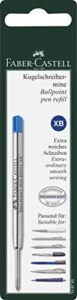 faber-castell xb ballpoint pen refill - blue