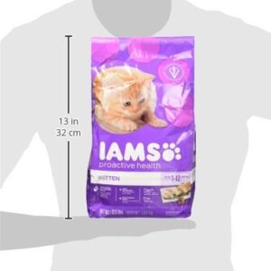 IAMS PROACTIVE HEALTH Kitten Dry Cat Food 3.5 Pounds (Pack of 2)