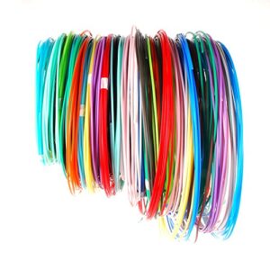 3D Pen PLA Filament Refills 1.75mm, 16 Colors, 10 Foot per Color, Total 160 Foot