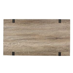 Christopher Knight Home Abitha Faux Wood Coffee Table, Canyon Grey, 23.60 in x 43.25 in x 16.75 in