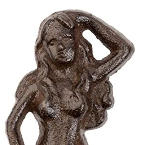 Cast Iron Mermaid Wall Hook