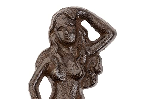 Cast Iron Mermaid Wall Hook