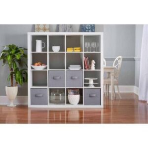 better homes and gardens 16-cube organizer (white)