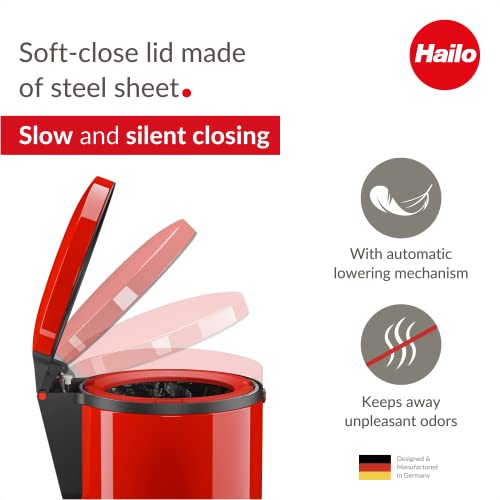 Hailo 0504-040 Pure S, Red, Rot