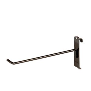 nahanco metal gwh8b 8" black gridwall peg hooks (pack of 12)