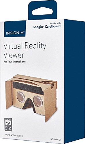 Insignia Virtual Reality Viewer for Your Smartphone, Works with Google Cardboard, Model NS-MVRCG1