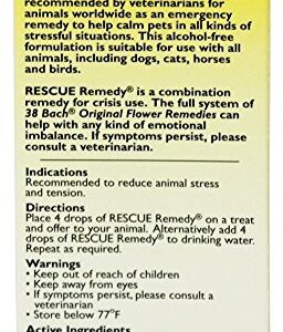 Rescue Remedy Bach Pet Natural Stress Relief Size: 20ml