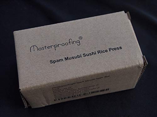 Masterproofing Spam Musubi Sushi Rice Press