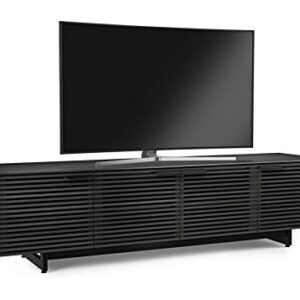 BDI Corridor 8173 Quad-Width Low Media Cabinet, Charcoal