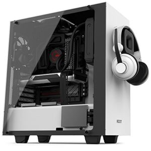 NZXT Puck - BA-PUCKR-B1 - Cable Management and Headset Mount - Compact Size - Silicone Construction - Powerful Magnet for Computer Case Mounting - Black