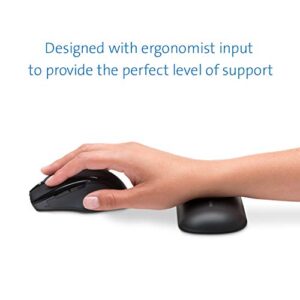 Kensington ErgoSoft Wrist Rest for Standard Mouse, Black (K52802WW), 2.9 x 0.7 x 6 inches