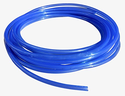 Maple Syrup Tree Tapping Tubing Line – 50 FEET - 5/16 inch Vacuum Line Hose – Can use with Drop Line Tubes Set-up – Semi Stiff Blue – 15 Year (50 Foot Length)