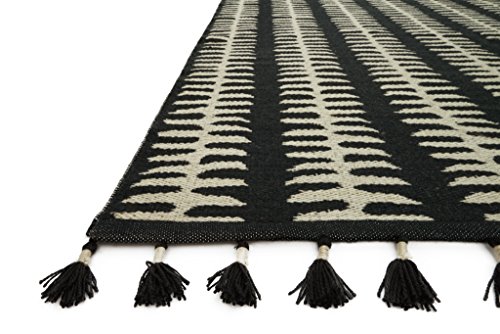 Justina Blakeney x Loloi Kahelo Collection KH-02 Black / Grey 7'-9" x 9'-9" Area Rug