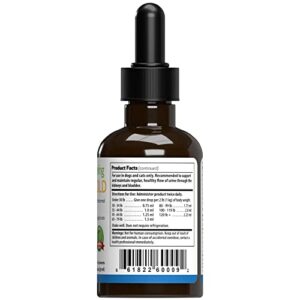 Pet Wellbeing Urinary Gold for Cats - Vet-Formulated - Feline Urinary Tract Health, UTI & Bladder Infection, Normal Urine pH - Natural Herbal Supplement 2 oz (59 ml)