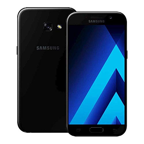 SAMSUNG GALAXY A5 2017 UNLOCKED SM-A520F 32GB/3GB SINGLE SIM 4G LTE IN USA, CARIBBEAN & LATIN AMERICA (BLACK SKY) - INTERNATIONAL VERSION - NO WARRANTY