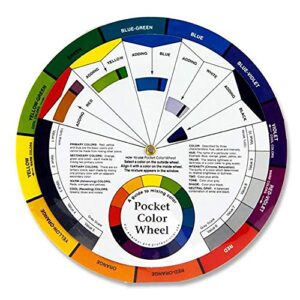 premier stationery h2770404 icon 13 cm pocket colour wheel