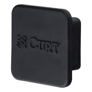 curt 22278 rubber trailer hitch cover, fits 2-1/2-inch receiver