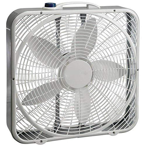 Lasko 20" 3 Speed Settings and Easy Carry Handle Preimum Steel Box Fan (3 Pack)