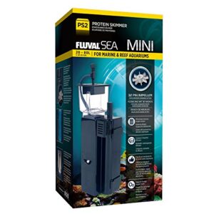 Fluval Sea Mini Protein Skimmer, 5-20 Gallon, Black, 14324