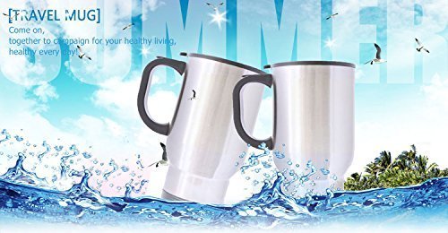 Easyolife I Smile Because You're My Brother-in-Law - Funny Travel Mug 14oz Coffee Mugs Cool Unique Birthday for Men and Women