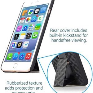 Aduro Holster Case for iPhone 8 Plus/iPhone 7 Plus (5.5") Combo Shell & Holster Slim Shell Case with Built-in Kickstand + Swivel Belt Clip Holster for Apple iPhone 8 Plus and iPhone 7 Plus ONLY