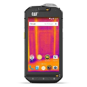 cat phones s60 waterproof smartphone unlocked latam variant gsm dual sim, 32 gb, integrated flir camera