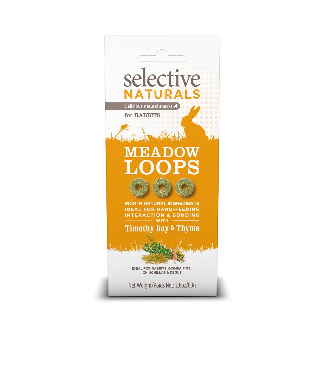 Selective Naturals Supreme Science Meadow Loops for Rabbit, 2.8 oz.