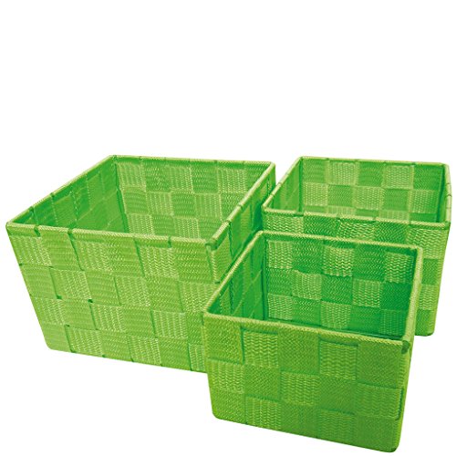 laroom 13405 Game 3 Baskets, Green