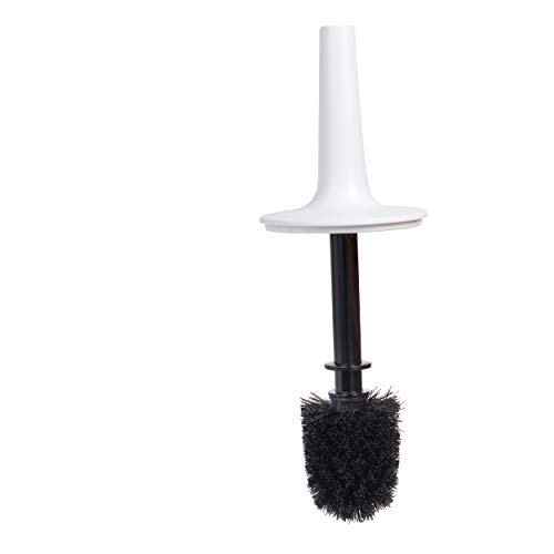 Umbra Corsa Toilet Brush with Holder, White