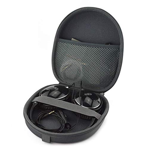 Linkidea Hard Shell Headphone Carrying Case Compatible with BOSS Audio, VXI BlueParrott, Diskin, RockZilla, XO Vision, August EP630, EP635, EP636, LUXA2, Lavi and More/Headset Travel Bag